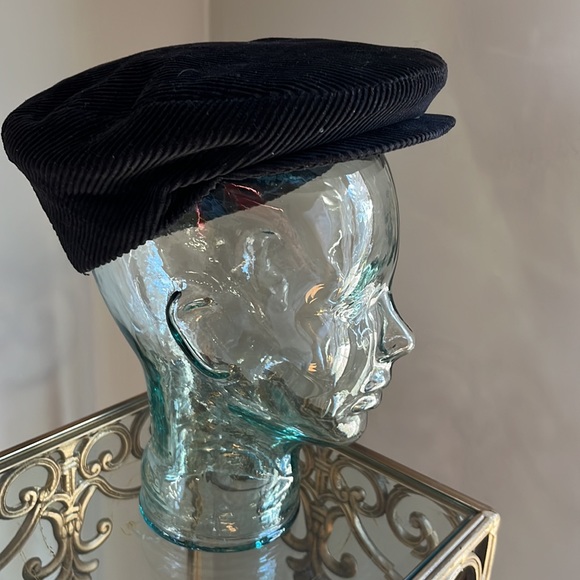 Accessories | Stevenson Sporting Line English Style Cap Corduroy Black ...